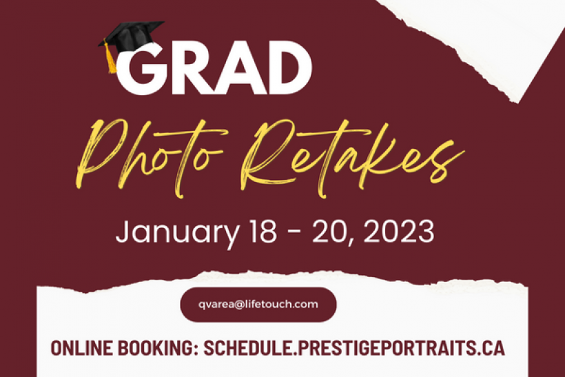 Grad Photo Retakes | Stelly's Secondary