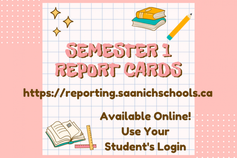Semester 1 Report Cards - Available Online! | Stelly's Secondary